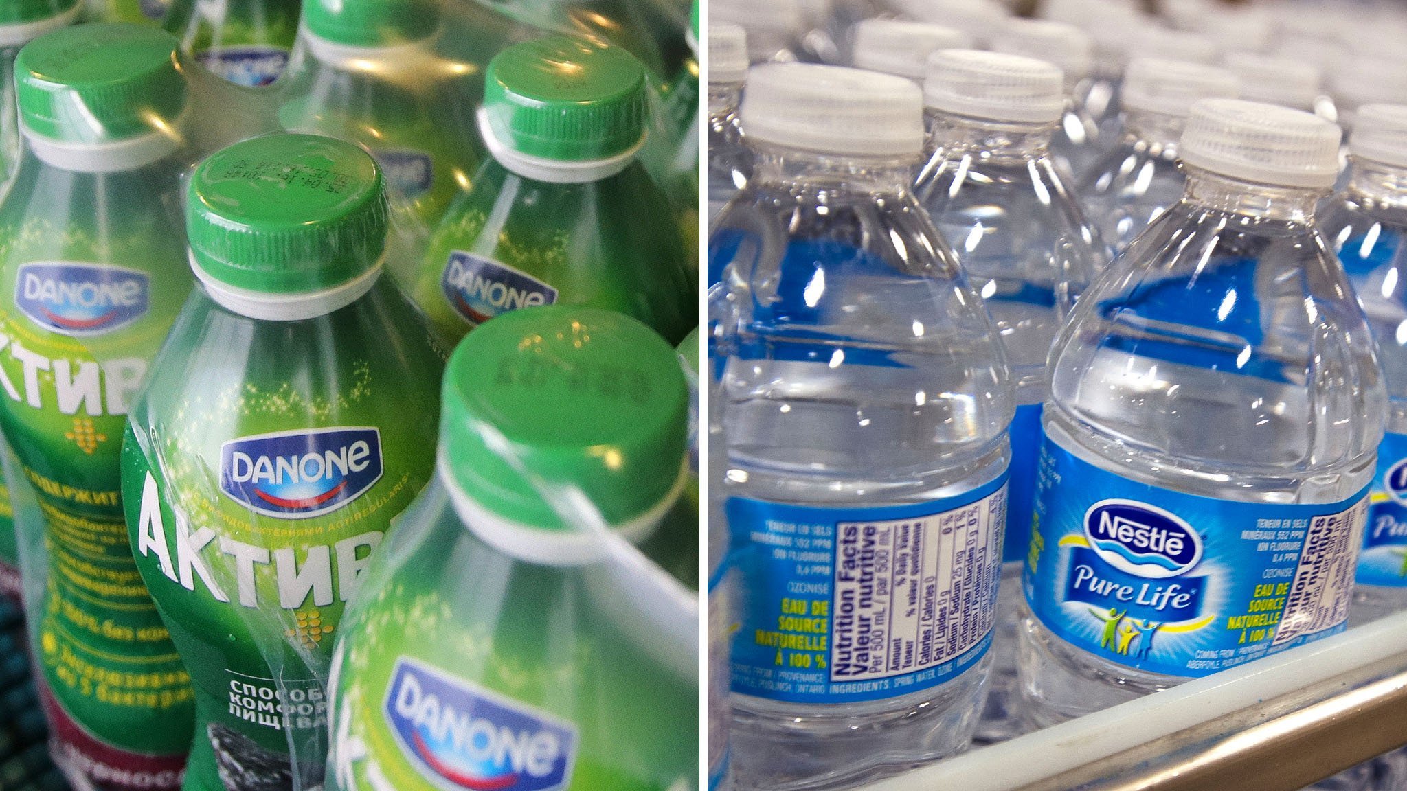 Nestlé and Danone team up to produce green plastic