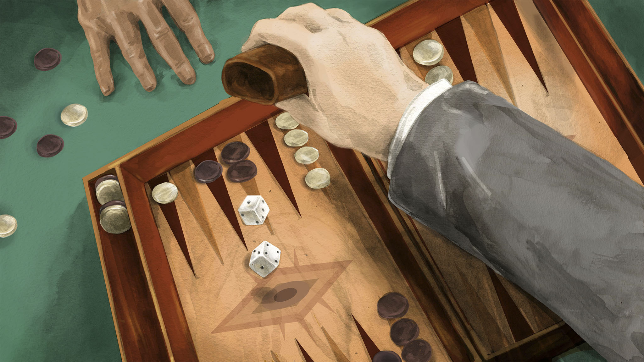 The Blot by Jonathan Lethem — a game of chance