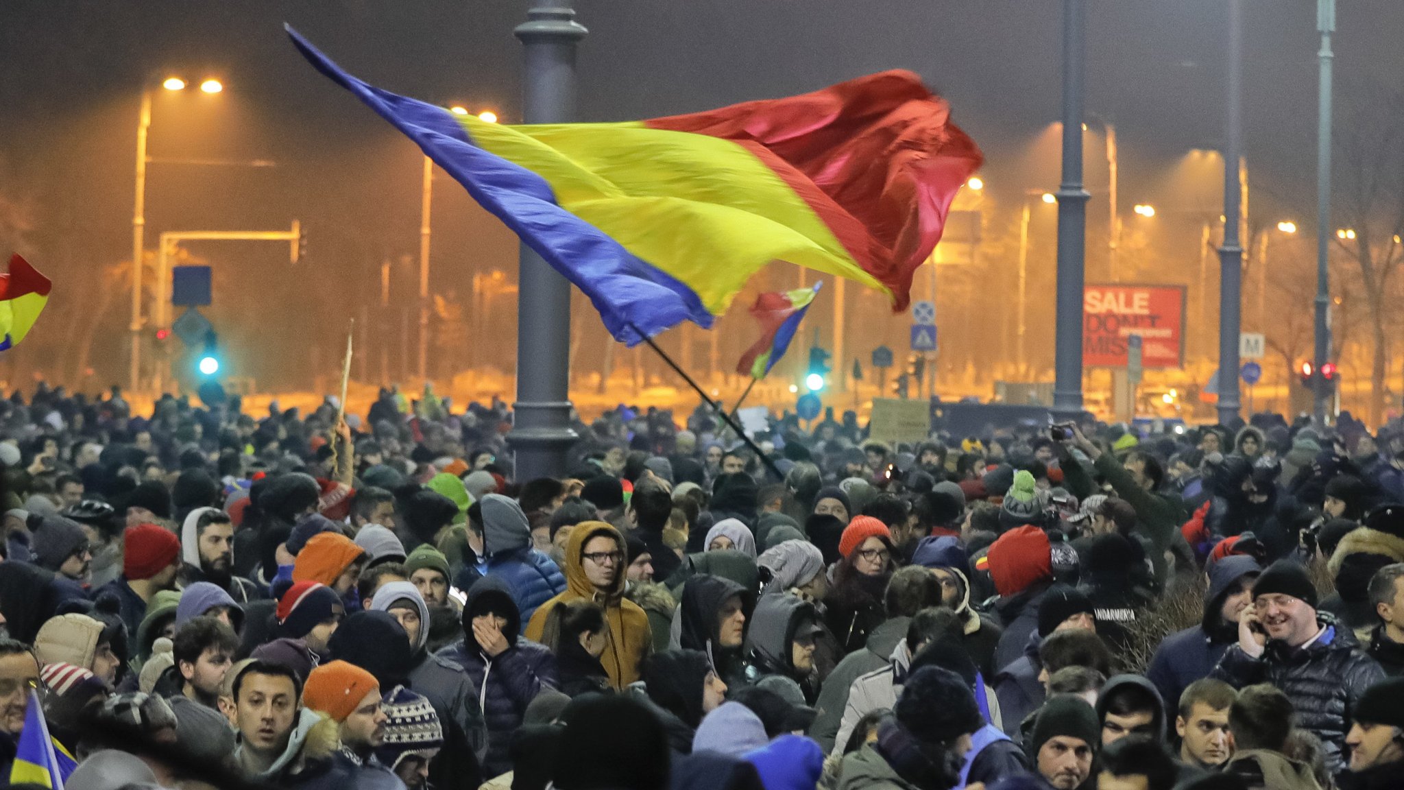 Protests erupt as Romanian move threatens to hit anti-graft drive