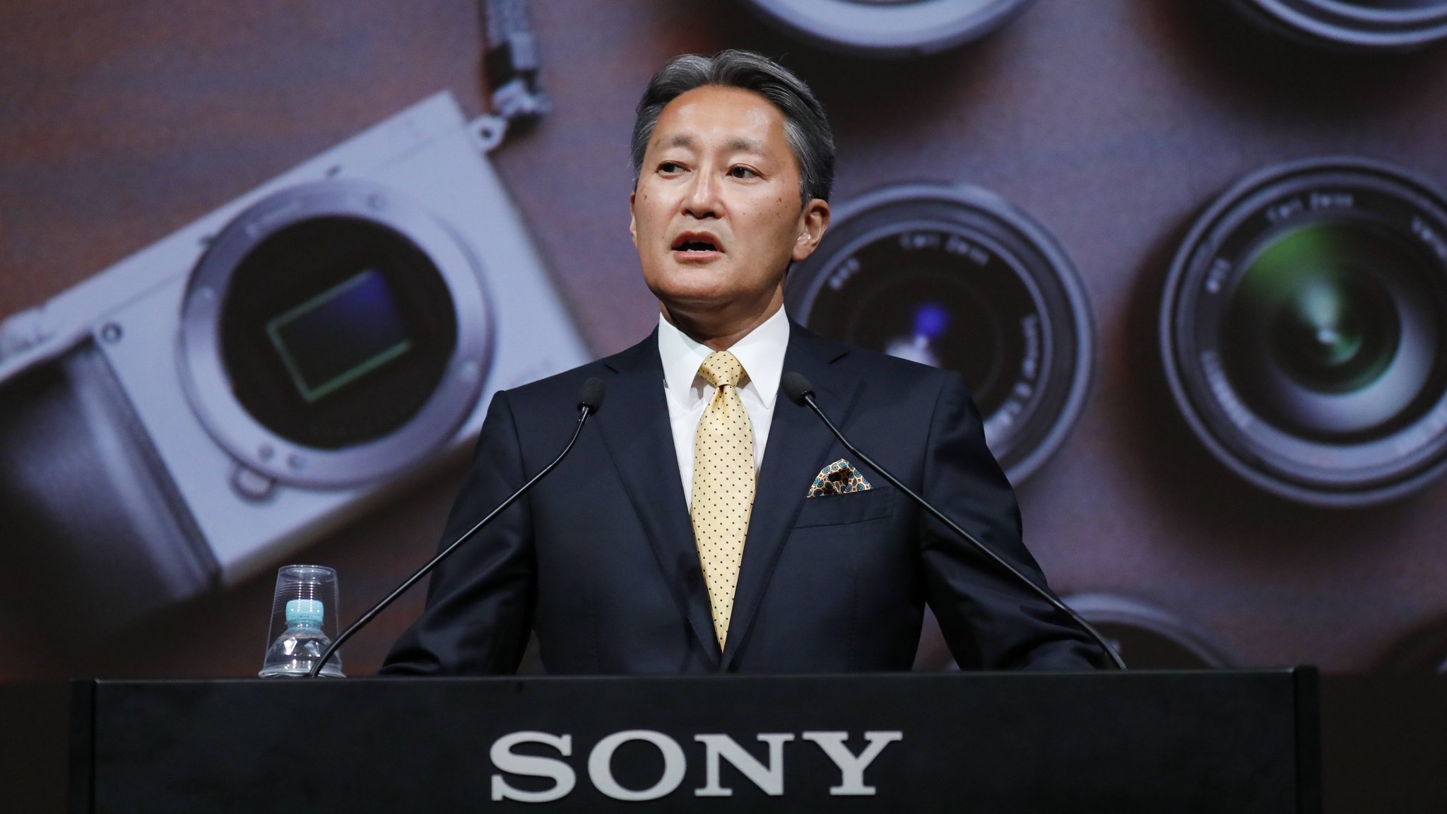 Sony chief executive outlines long-term profit strategy