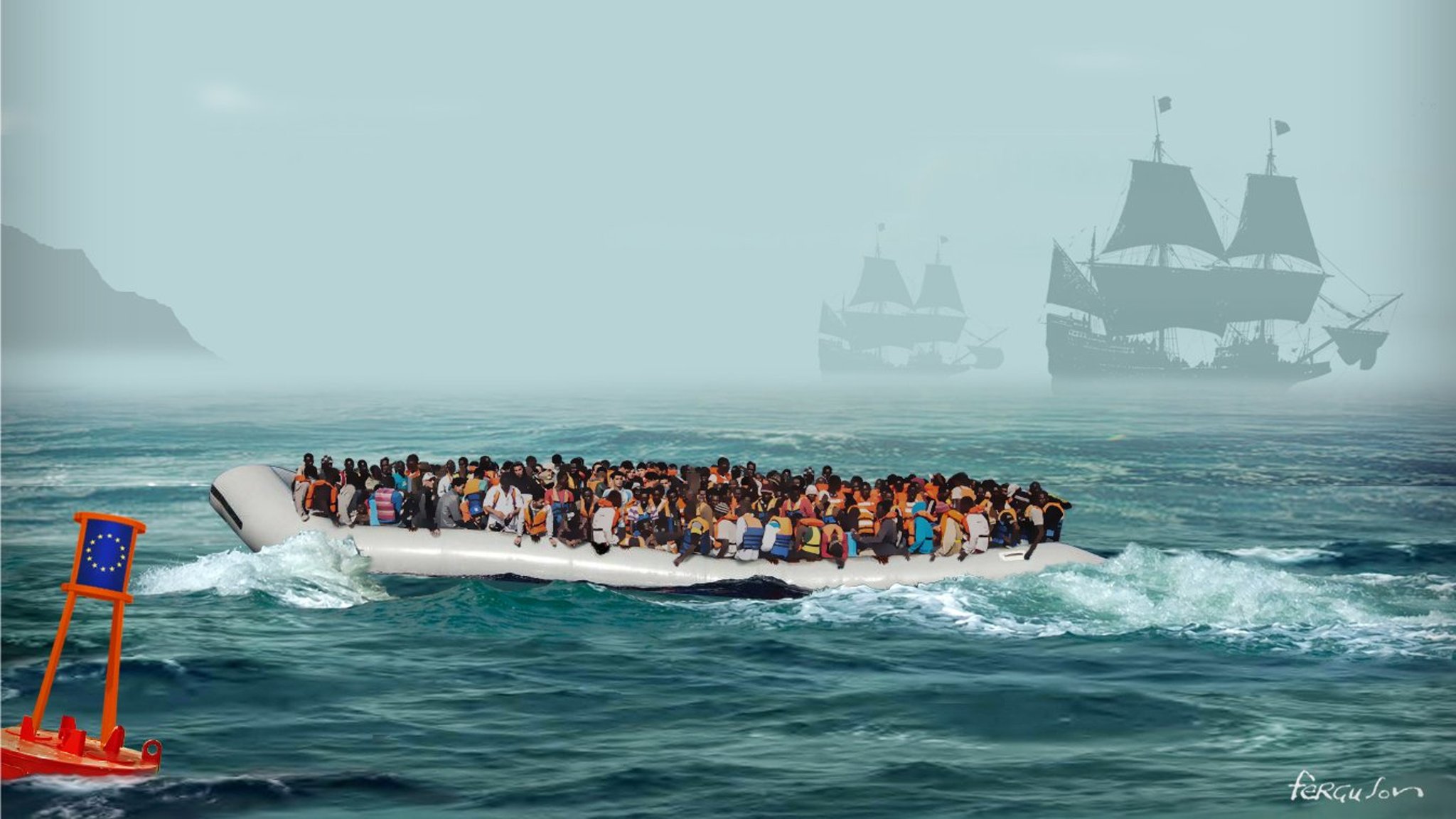 Mass migration into Europe is unstoppable