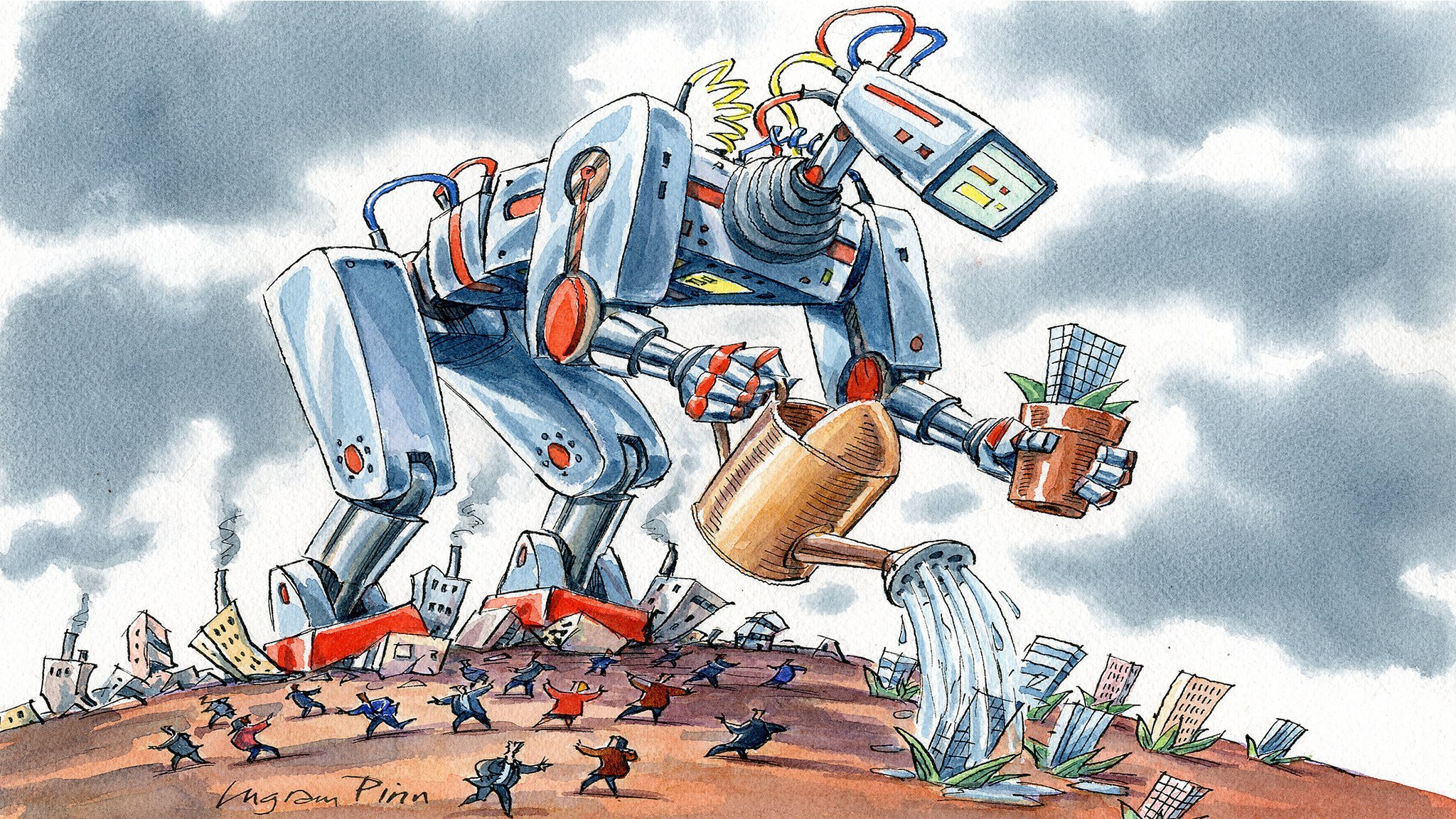 How robots are making humans indispensable