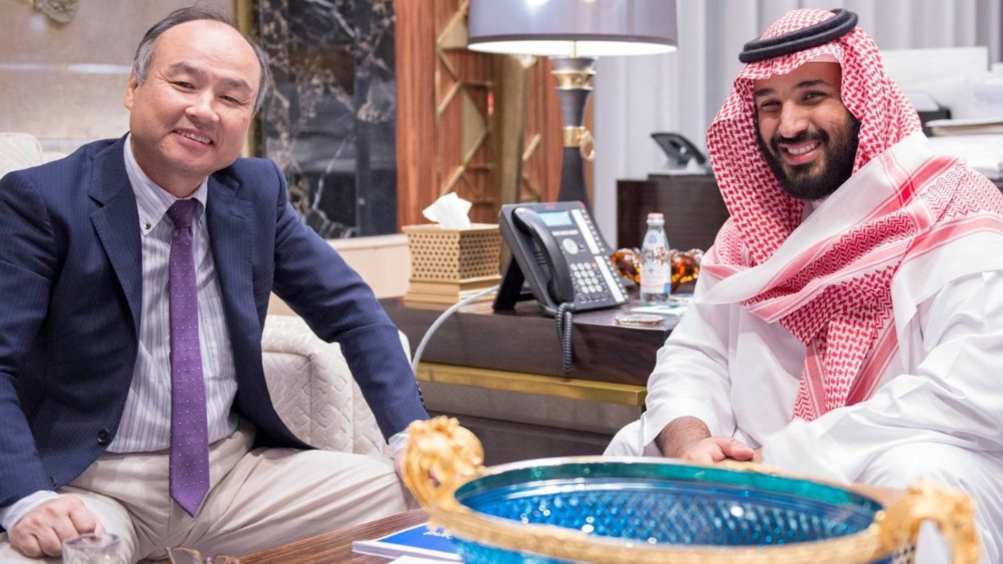 The $100bn marriage: How SoftBank’s Son courted a Saudi prince