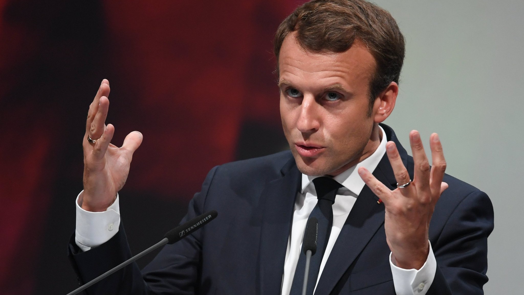 Emmanuel Macron steps up fight against climate change