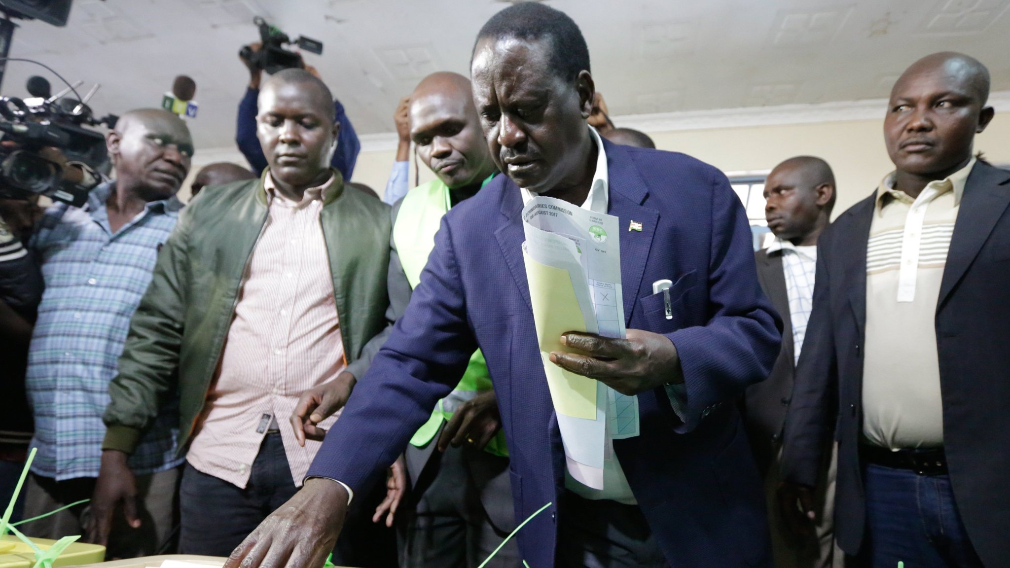 Voter ID system under watch in Kenyan presidential election