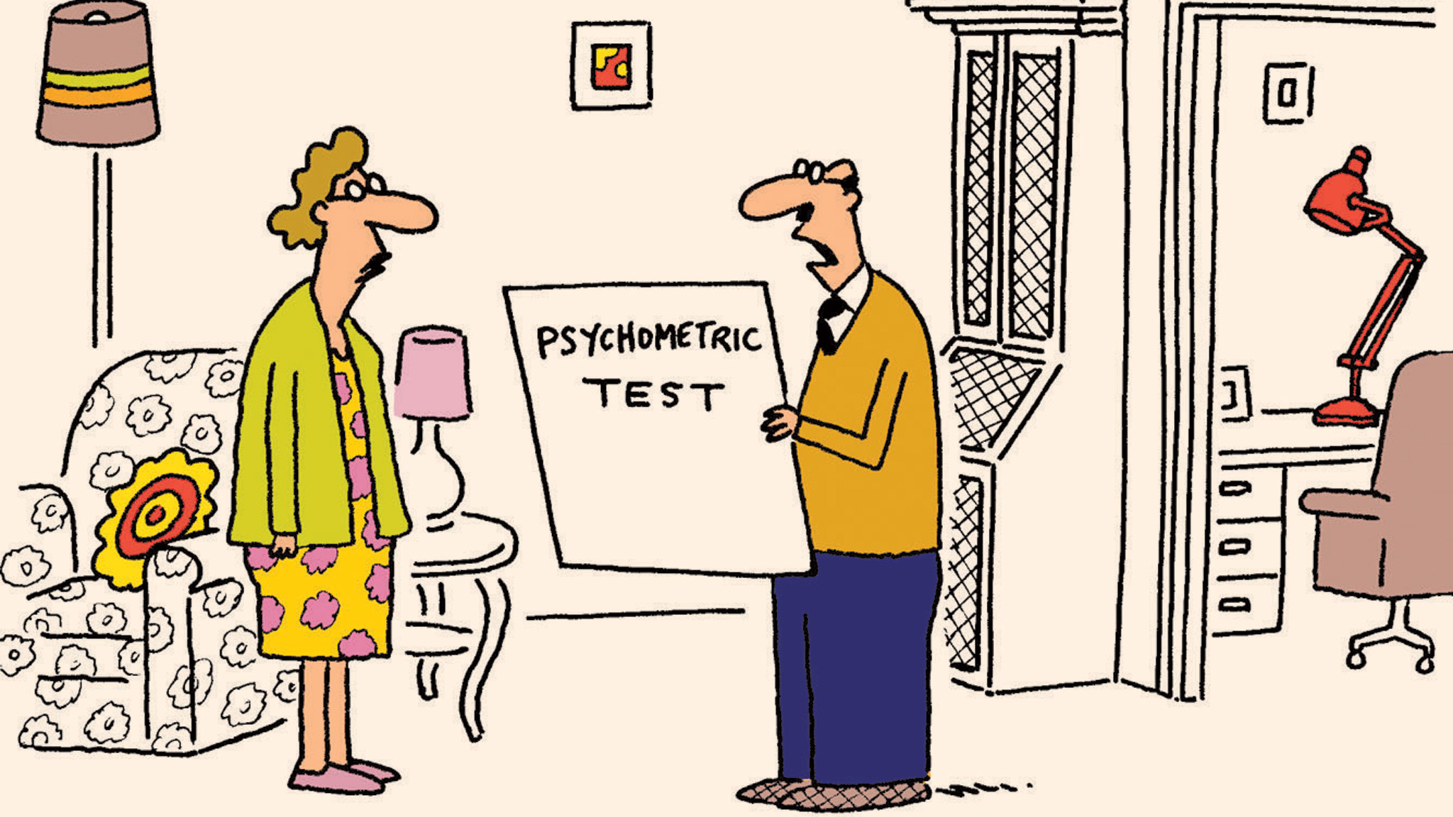 How to cheat a psychometric test