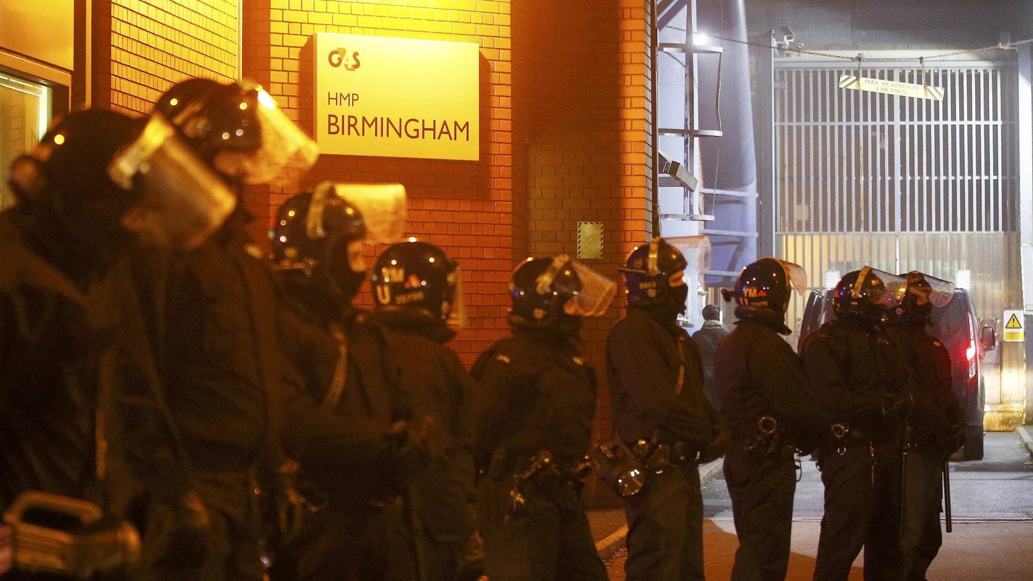 Riot squads regain control of Birmingham prison