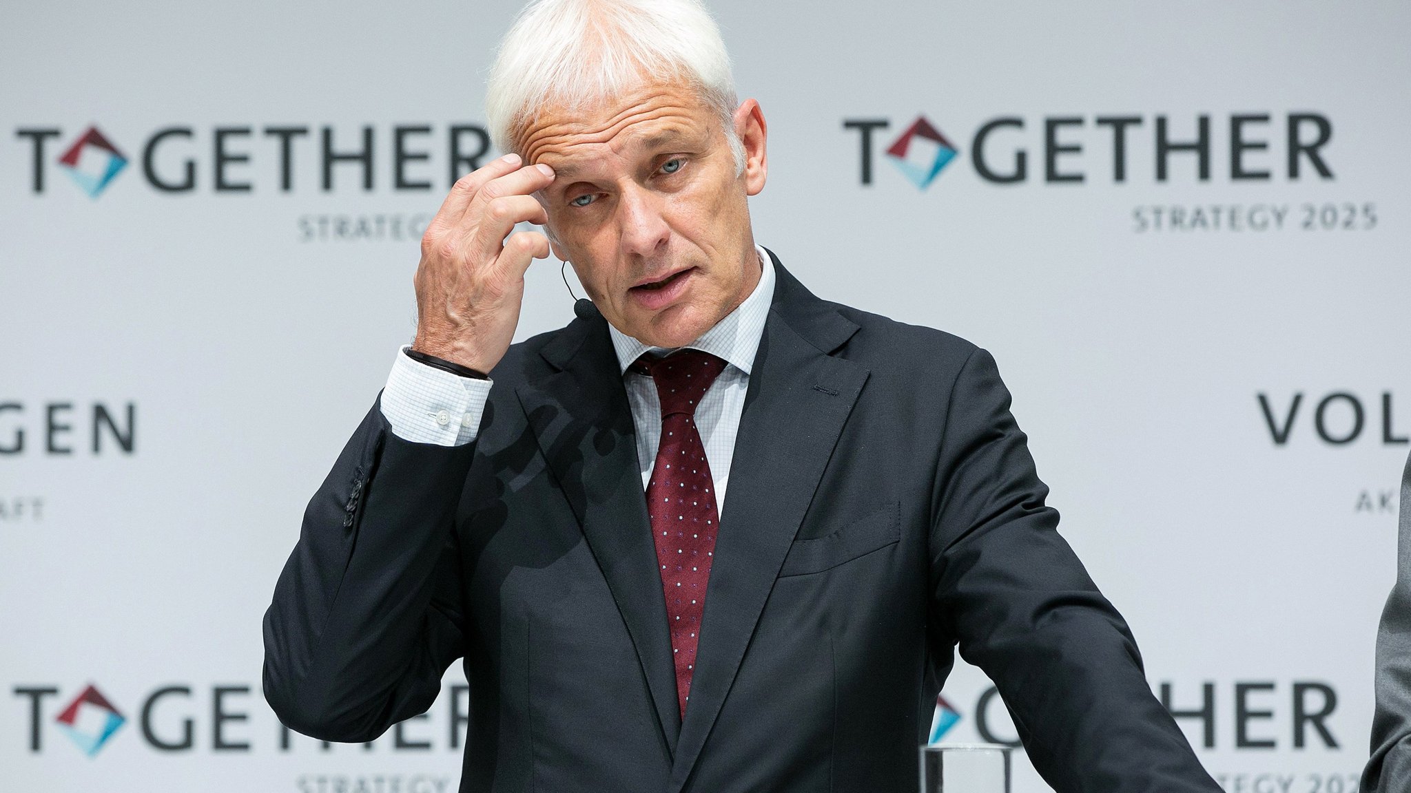Volkswagen chief executive takes aim at conservative forces