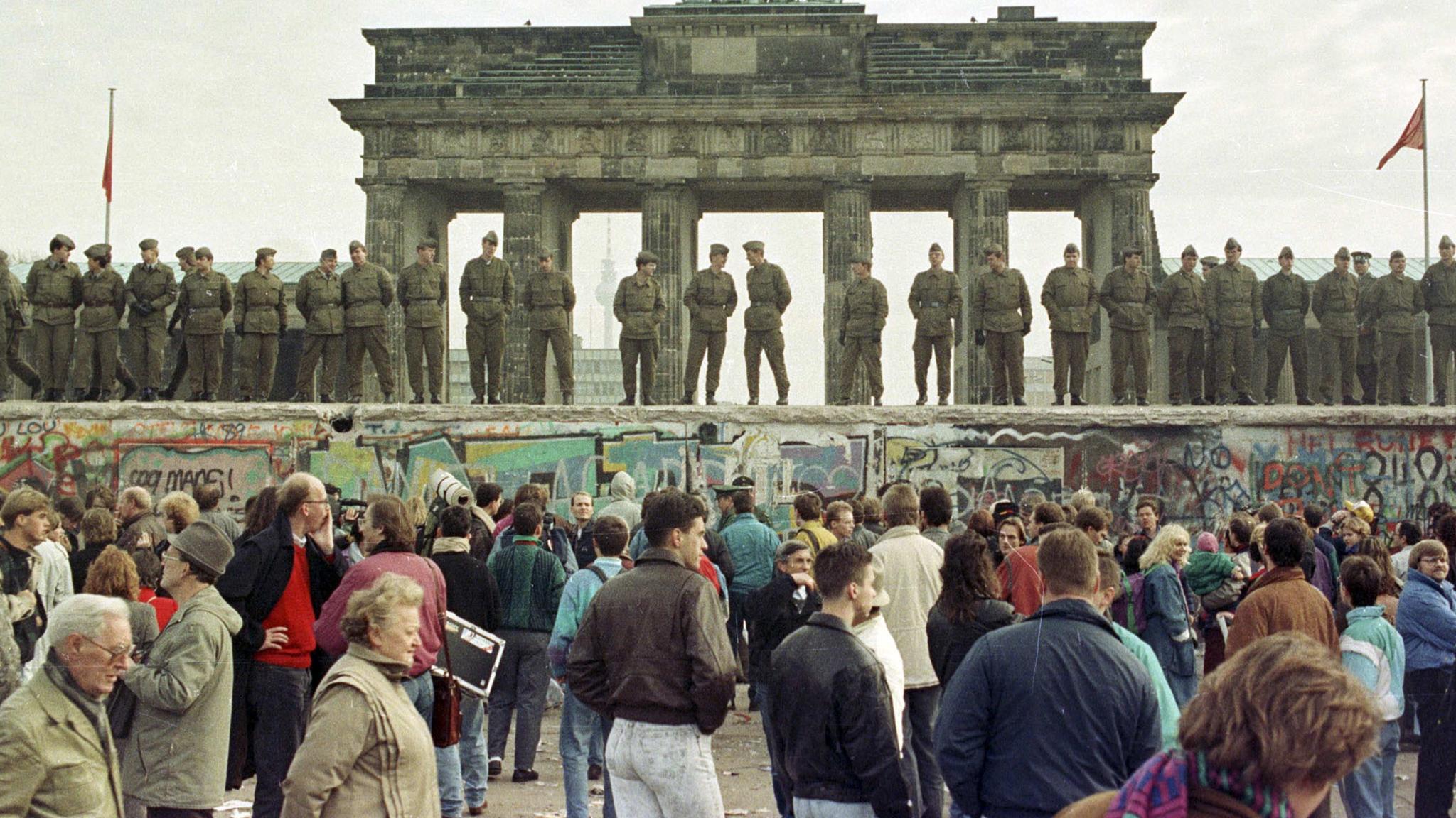 The East German border guard who opened the Berlin Wall