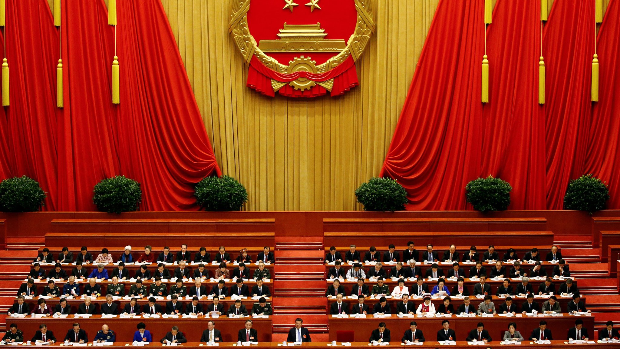 Capital controls the talk of China parliamentarians